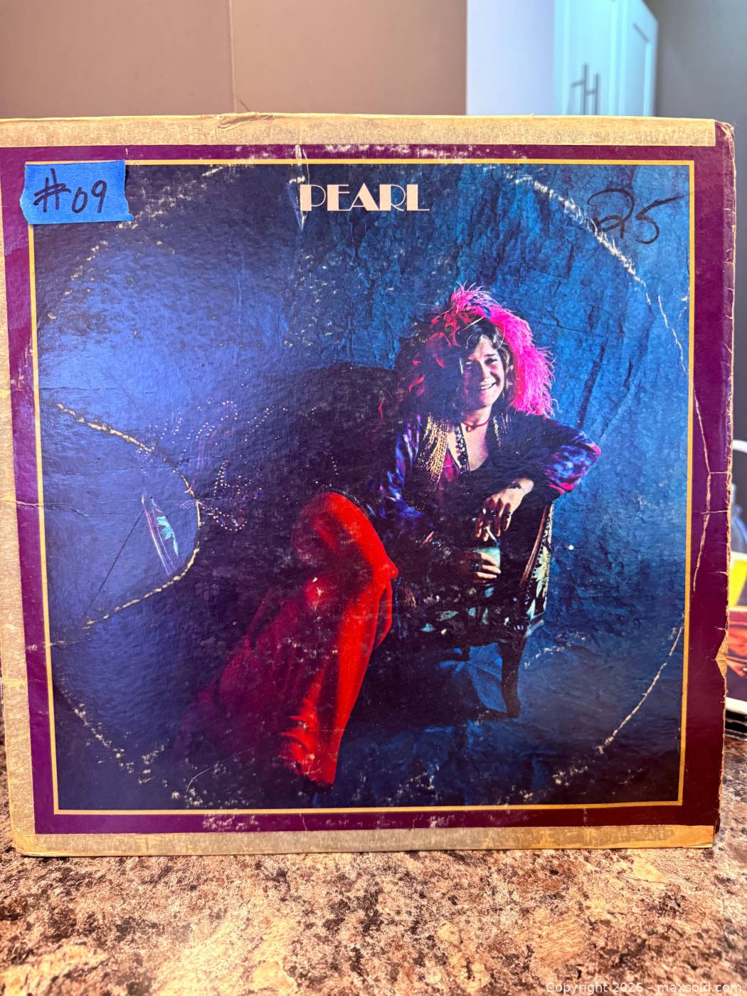 Janis Joplin Pearl vinyl LP | Maxsold