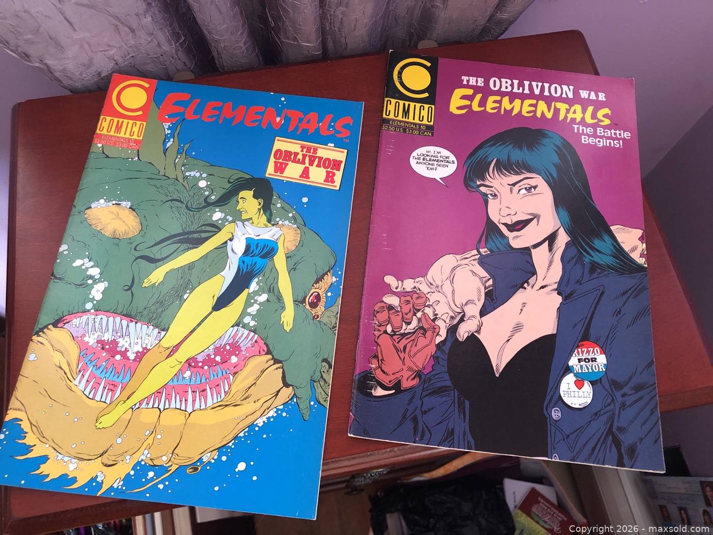 Elementals Comico comic books 2 | Maxsold