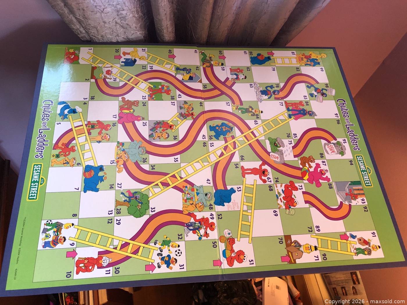 Sesame Street Chutes and Ladders board game | Maxsold