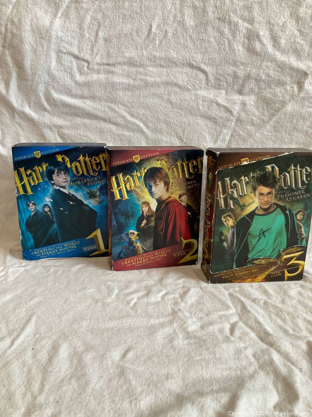 Harry Potter Ultimate Edition DVD Sets 1-3 | Maxsold