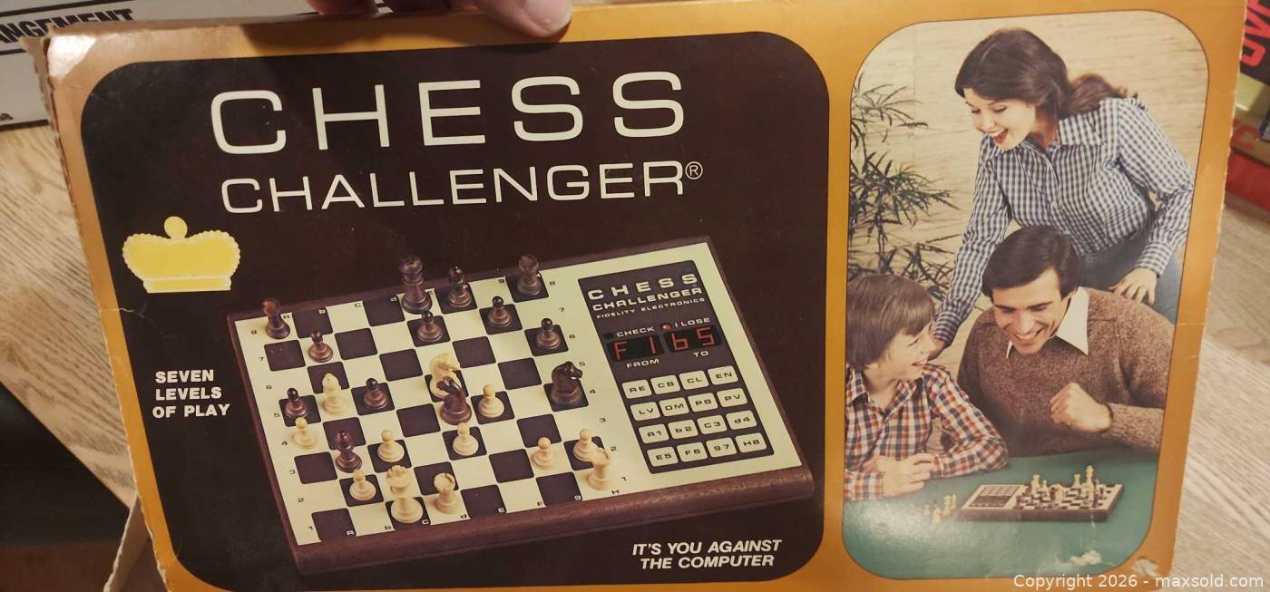Vintage Fidelity Chess Challenger electronic chess computer | Maxsold