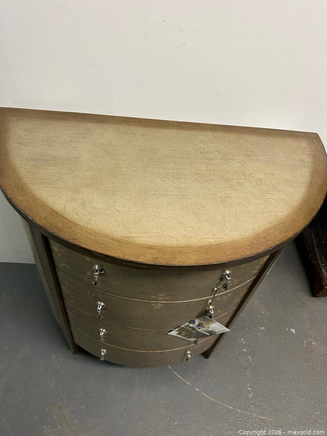 Pulaski Half Moon Chest | Maxsold