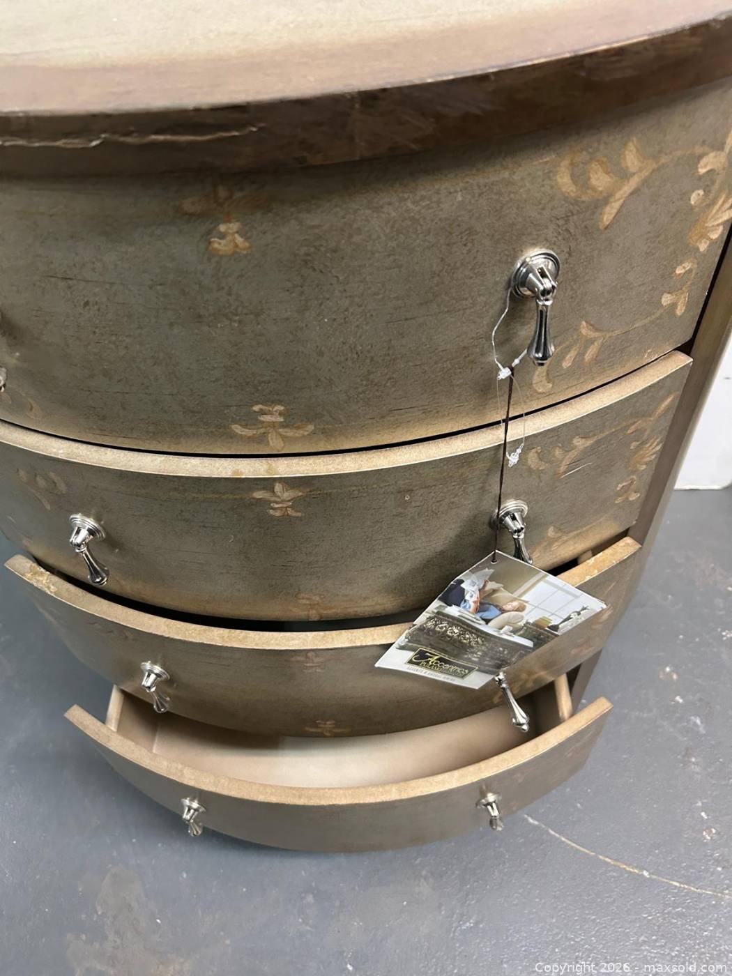 Pulaski Half Moon Chest | Maxsold