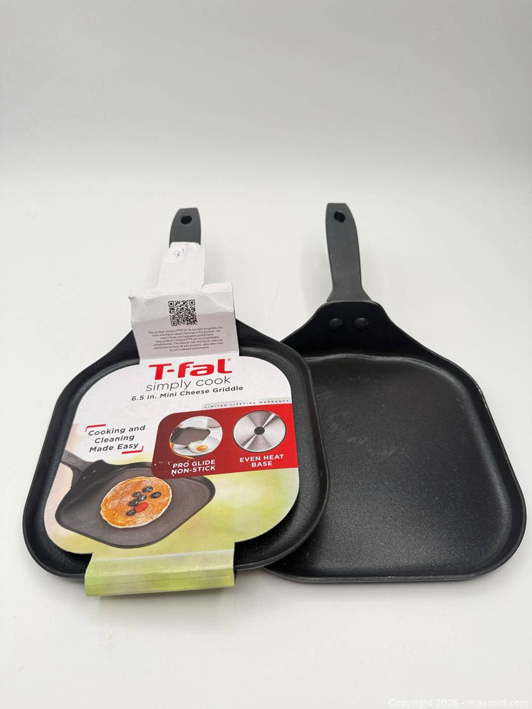 T-fal Simply Cook 6.5" Mini Cheese Griddles, 2 pcs | Maxsold