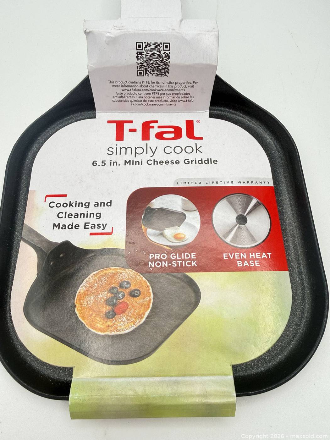 T-fal Simply Cook 6.5" Mini Cheese Griddles, 2 pcs | Maxsold