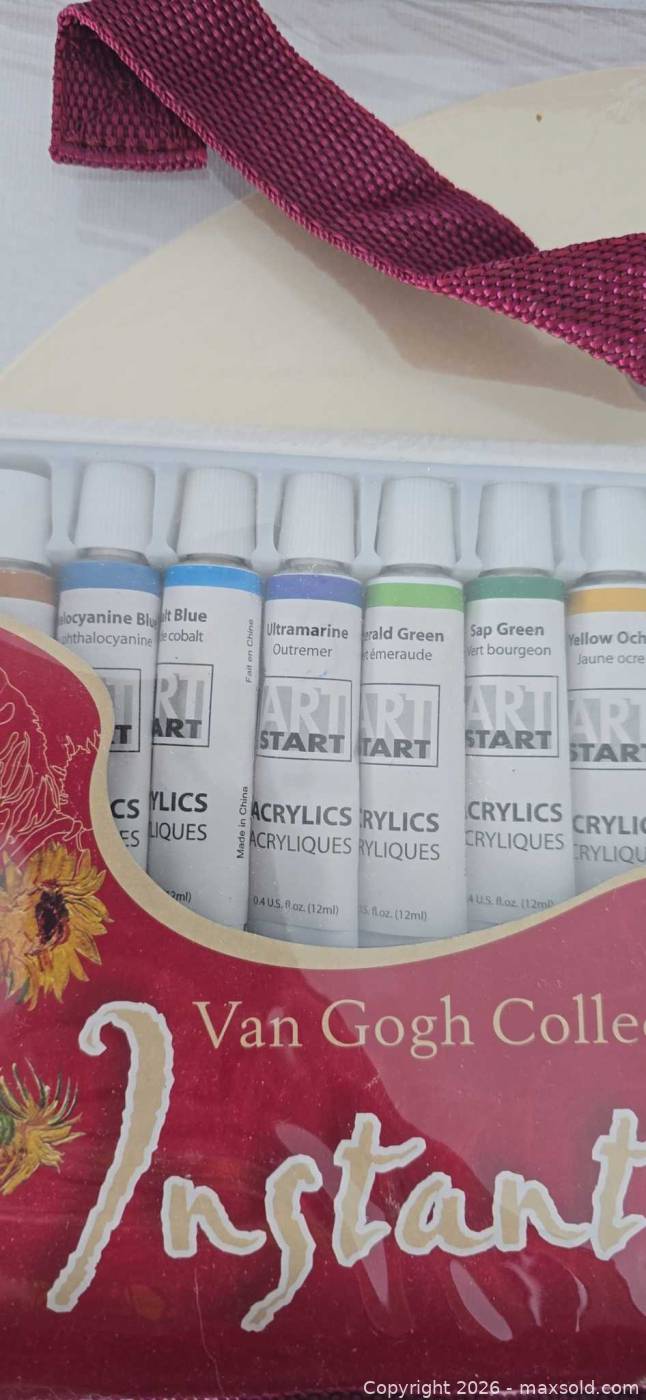 Instant Artist Van Gogh Collection acrylic paint set | Maxsold
