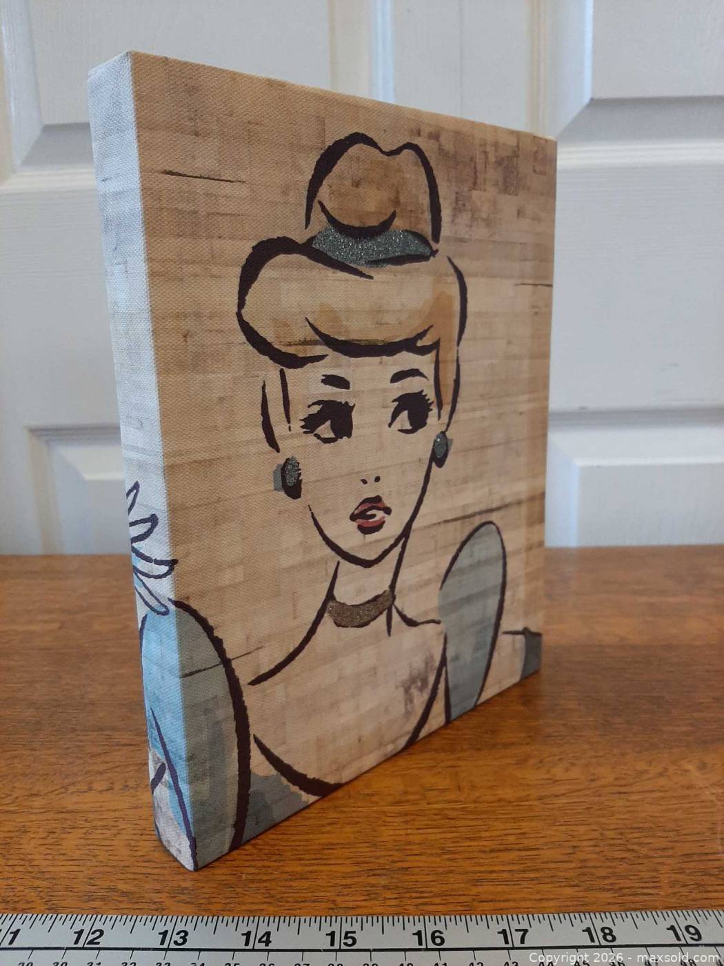 Disney Cinderella canvas wall art | Maxsold