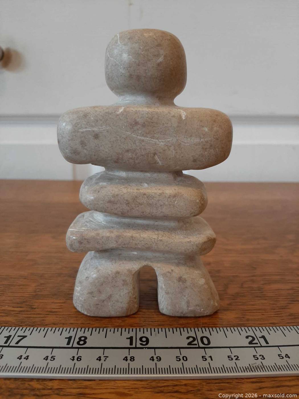 Soapstone Inukshuk sculpture | Maxsold