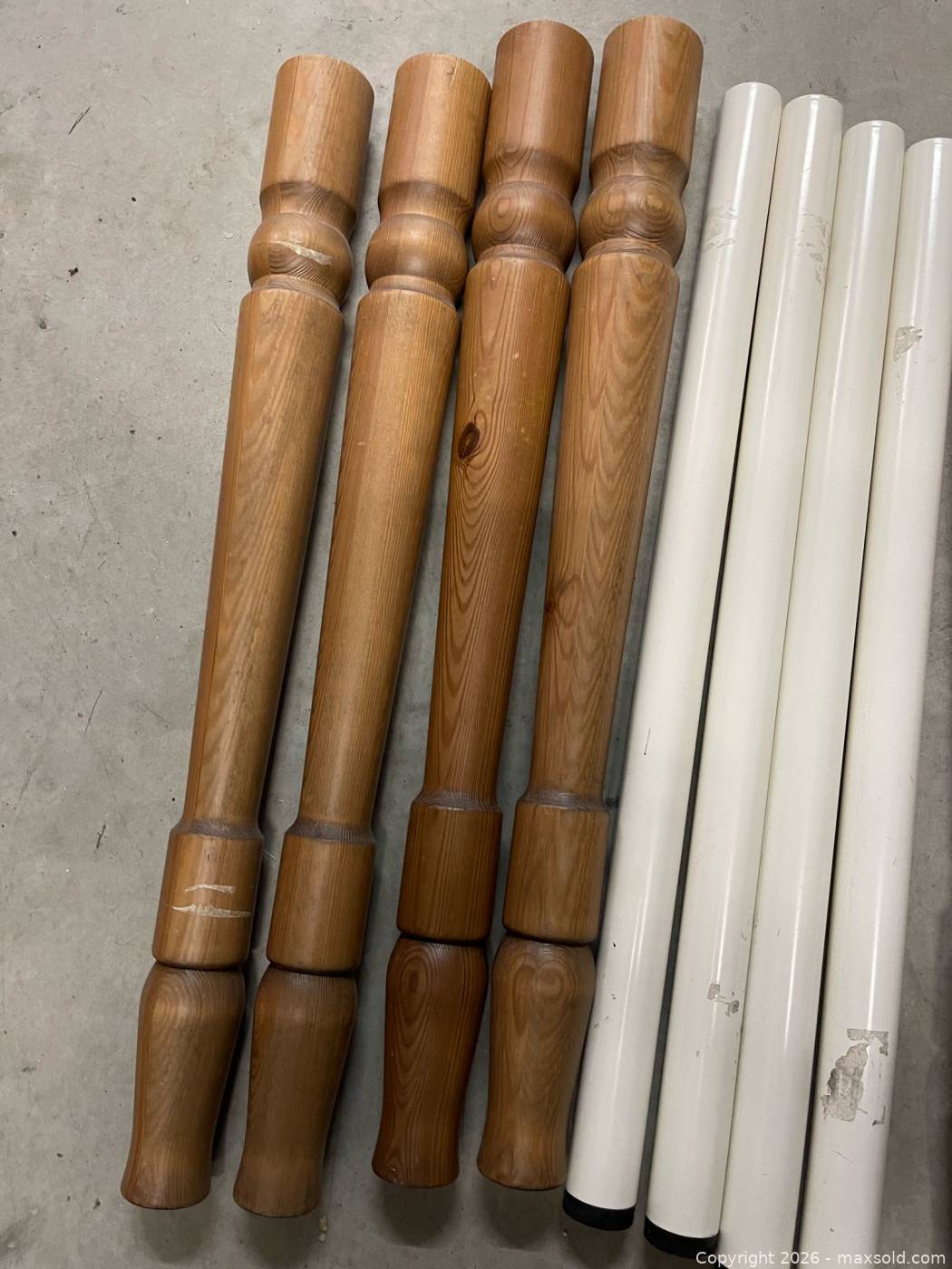 IKEA table legs, 3 sets | Maxsold