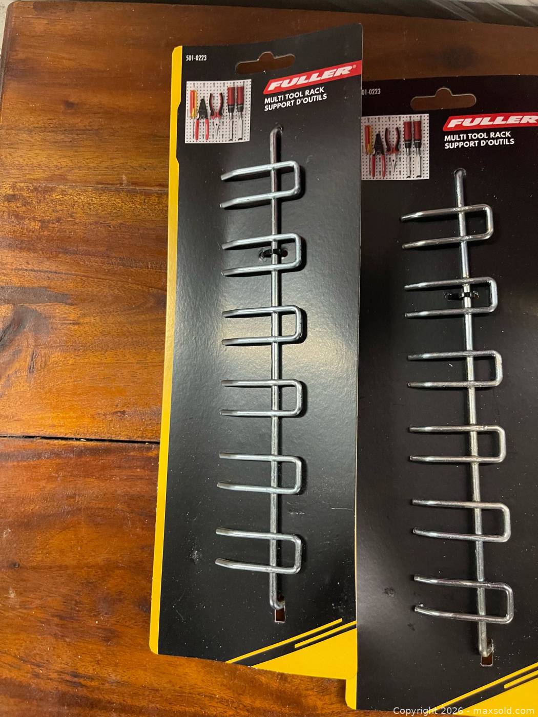 6 Fuller multi tool racks | Maxsold