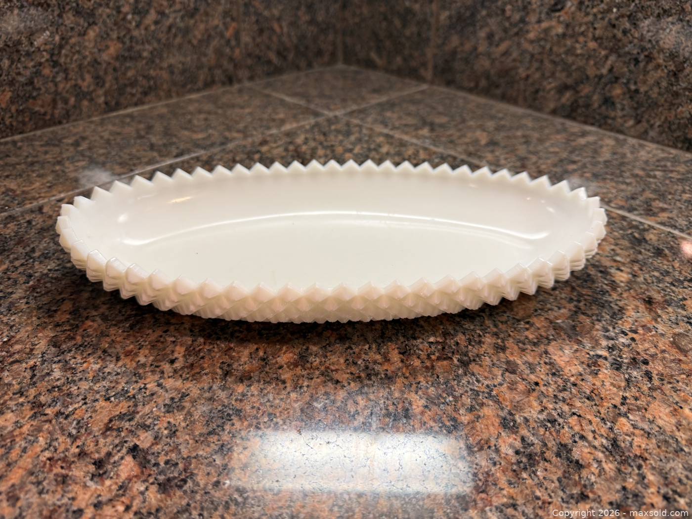 Westmoreland milk glass oval candy dish | Maxsold