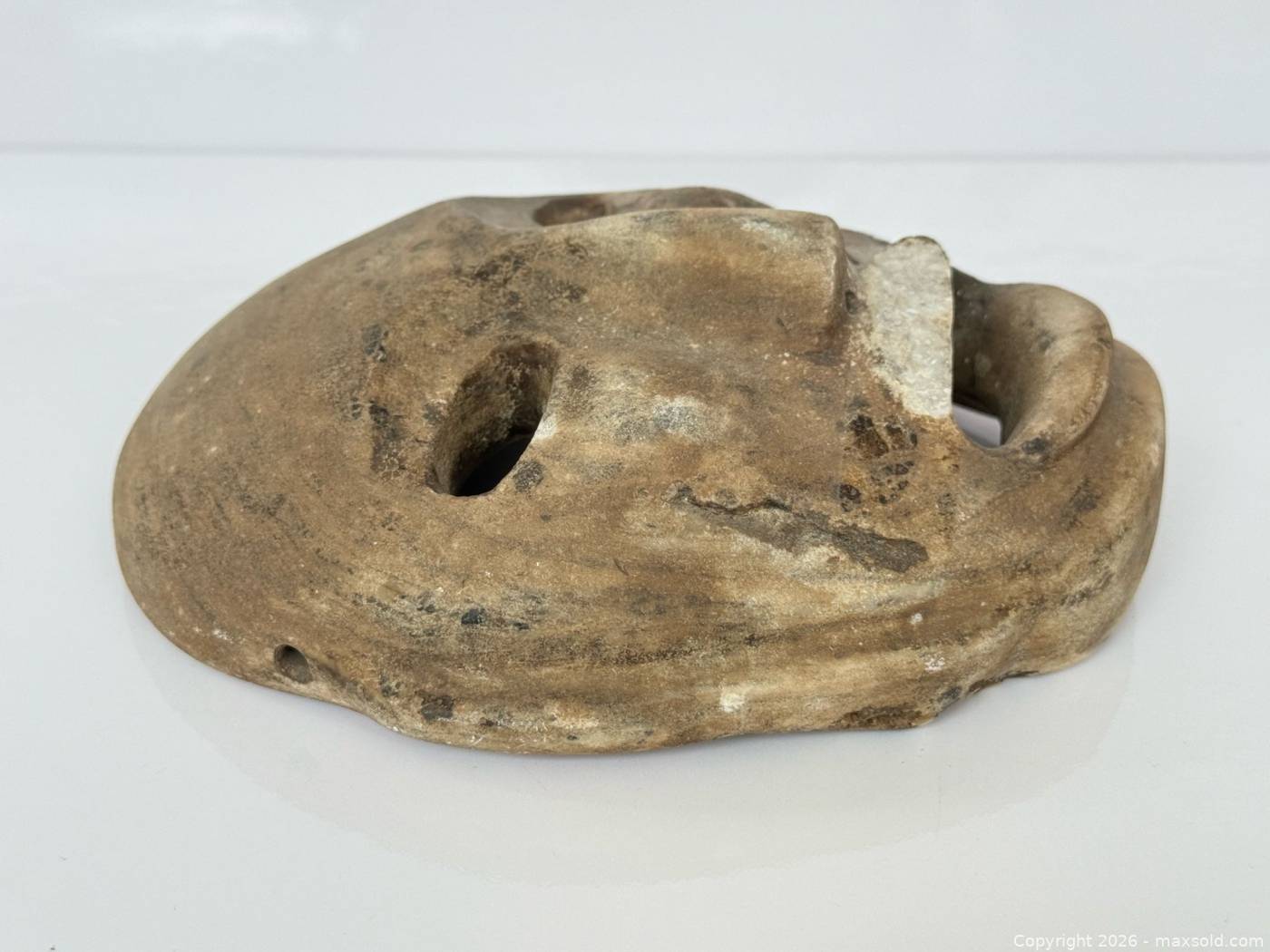 Carved Marble Mask | Maxsold