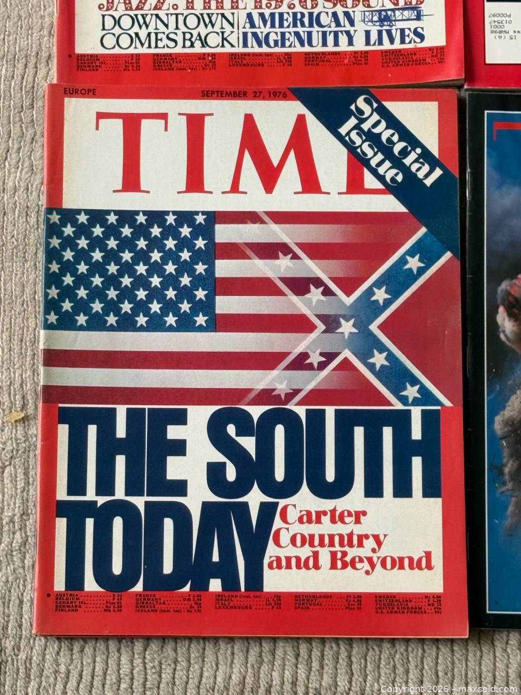 7 Time Magazine issues 1976-2001 | Maxsold