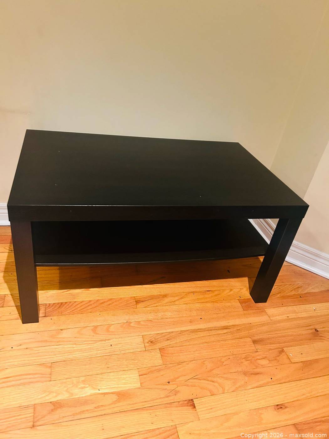 IKEA Lack black-brown coffee table and 2 side tables | Maxsold