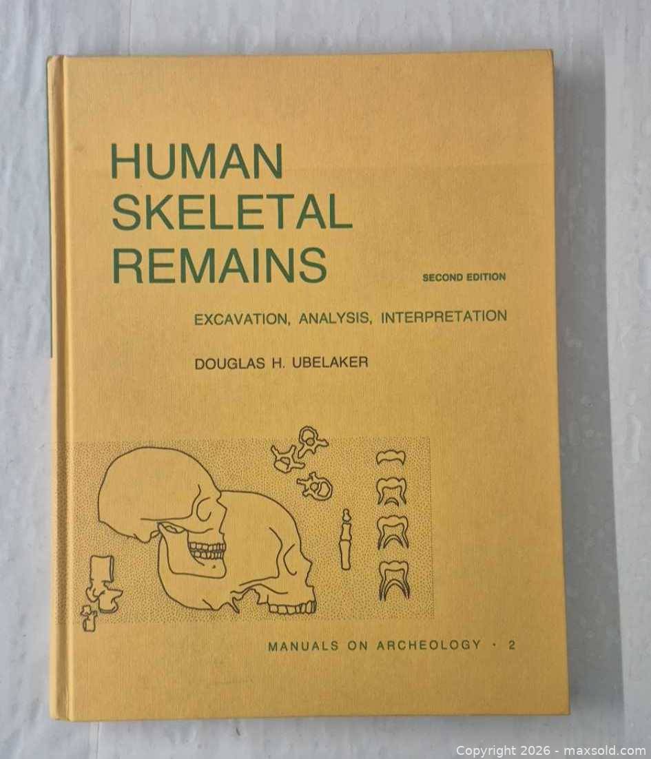 Human Skeletal Remains 2nd Ed Hardcover | Maxsold