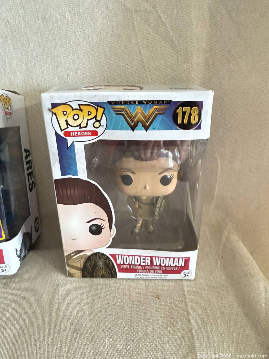 Funko Pop! Ares #197 & Wonder Woman #178 | Maxsold