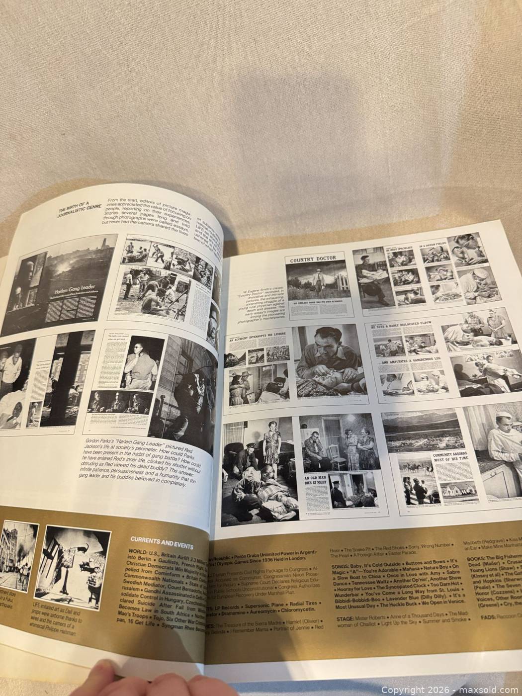 LIFE 50: The First Fifty Years 1936-1986 hardcover | Maxsold