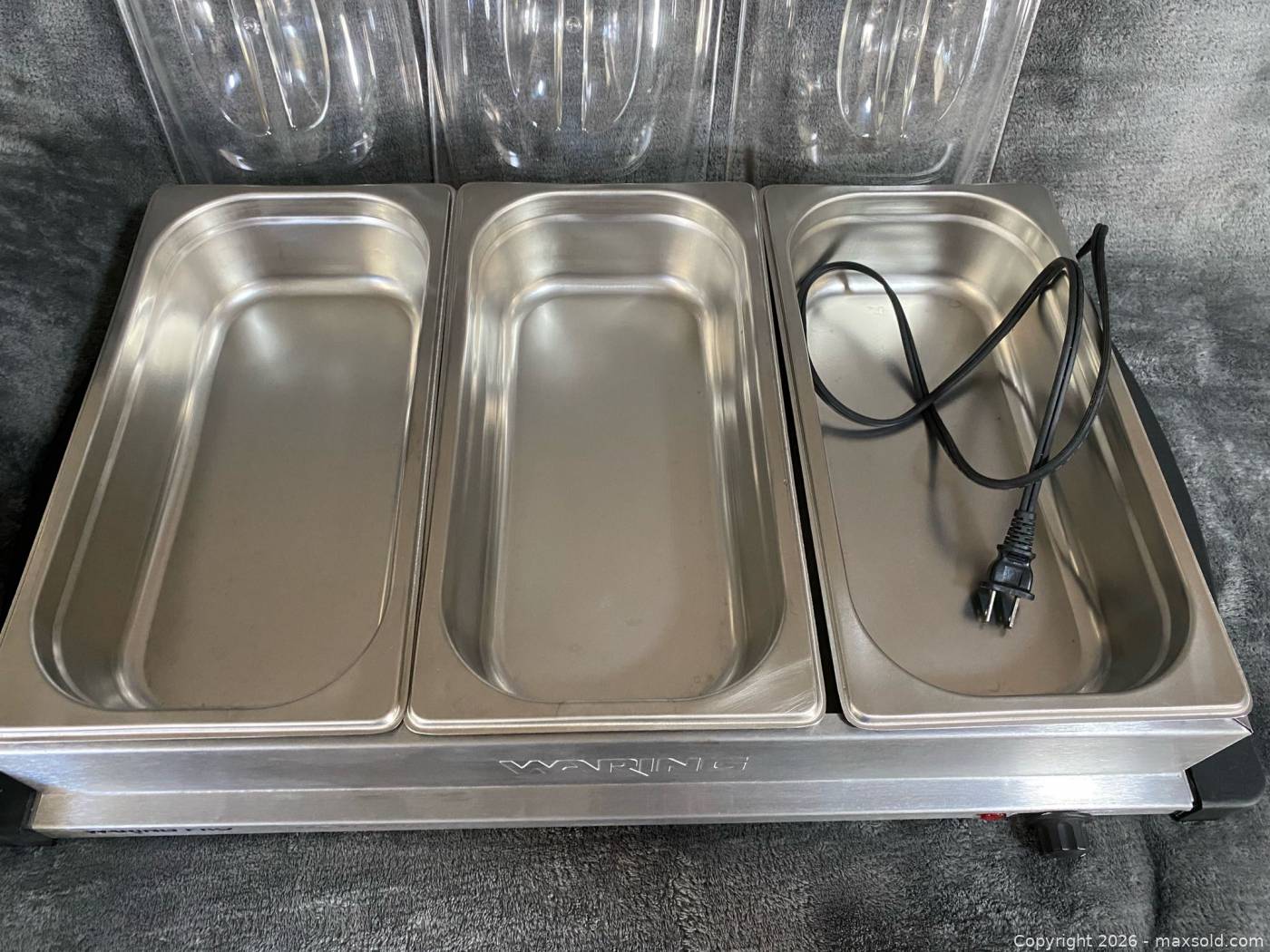 Waring Pro 3-Well Electric Buffet Server | Maxsold