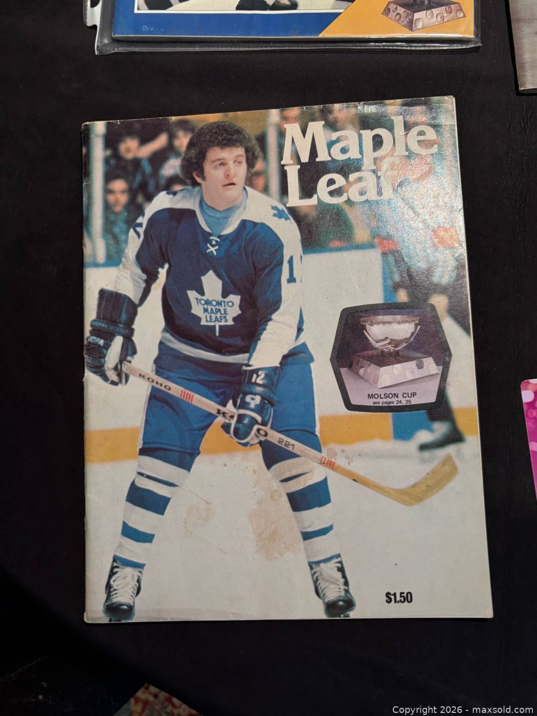 Toronto Maple Leafs official game programs 1970s-80s (7) | Maxsold
