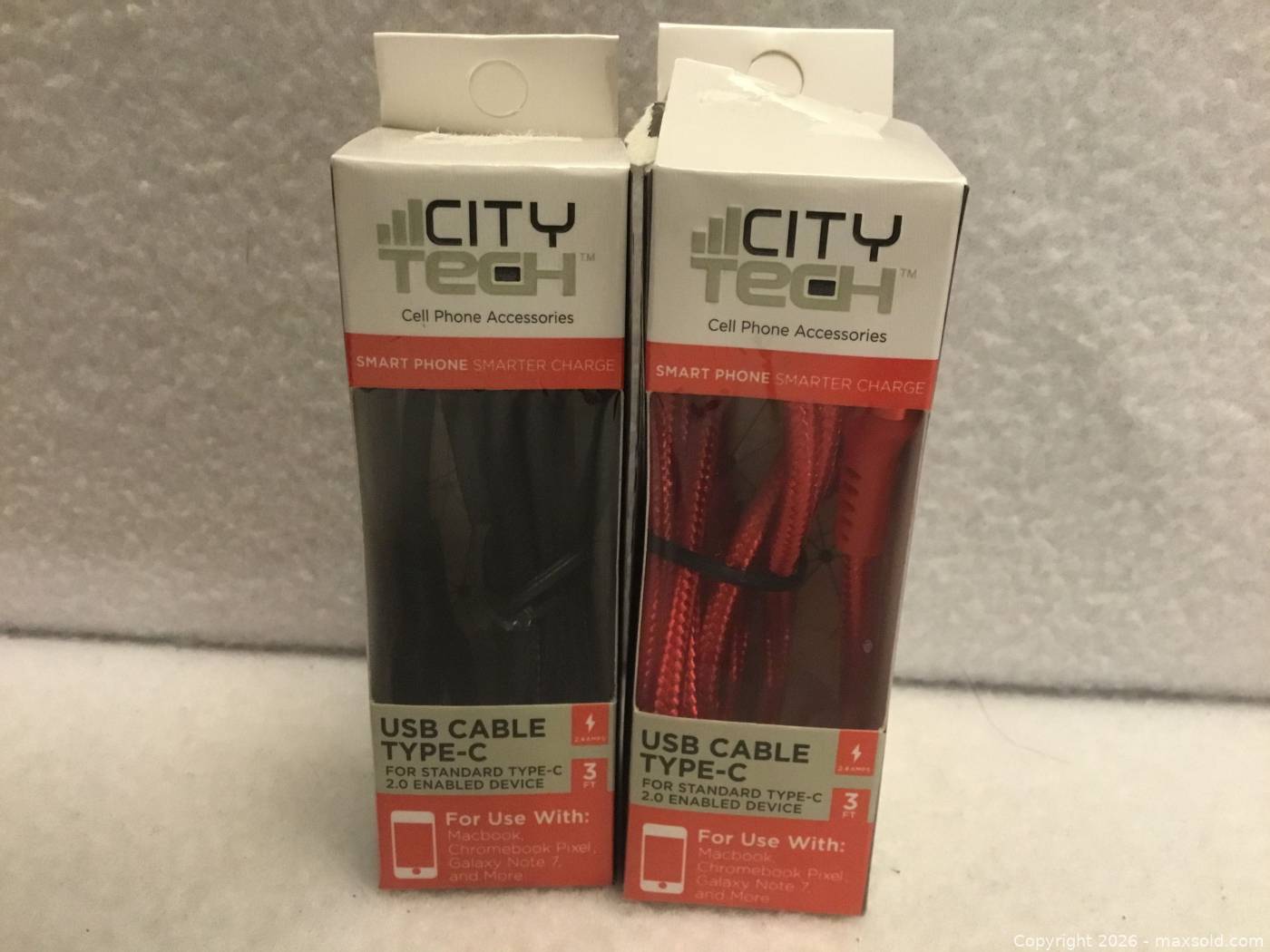 USB charging tower with 6 cables | Maxsold