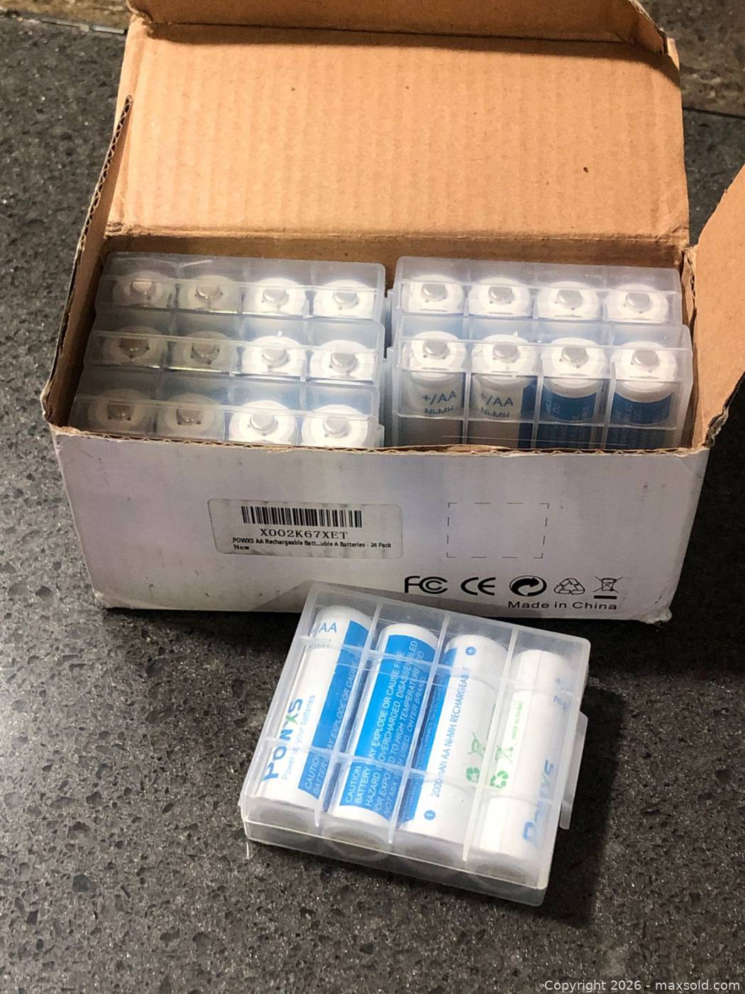 Rechargeable AA & AAA Batteries Set | Maxsold