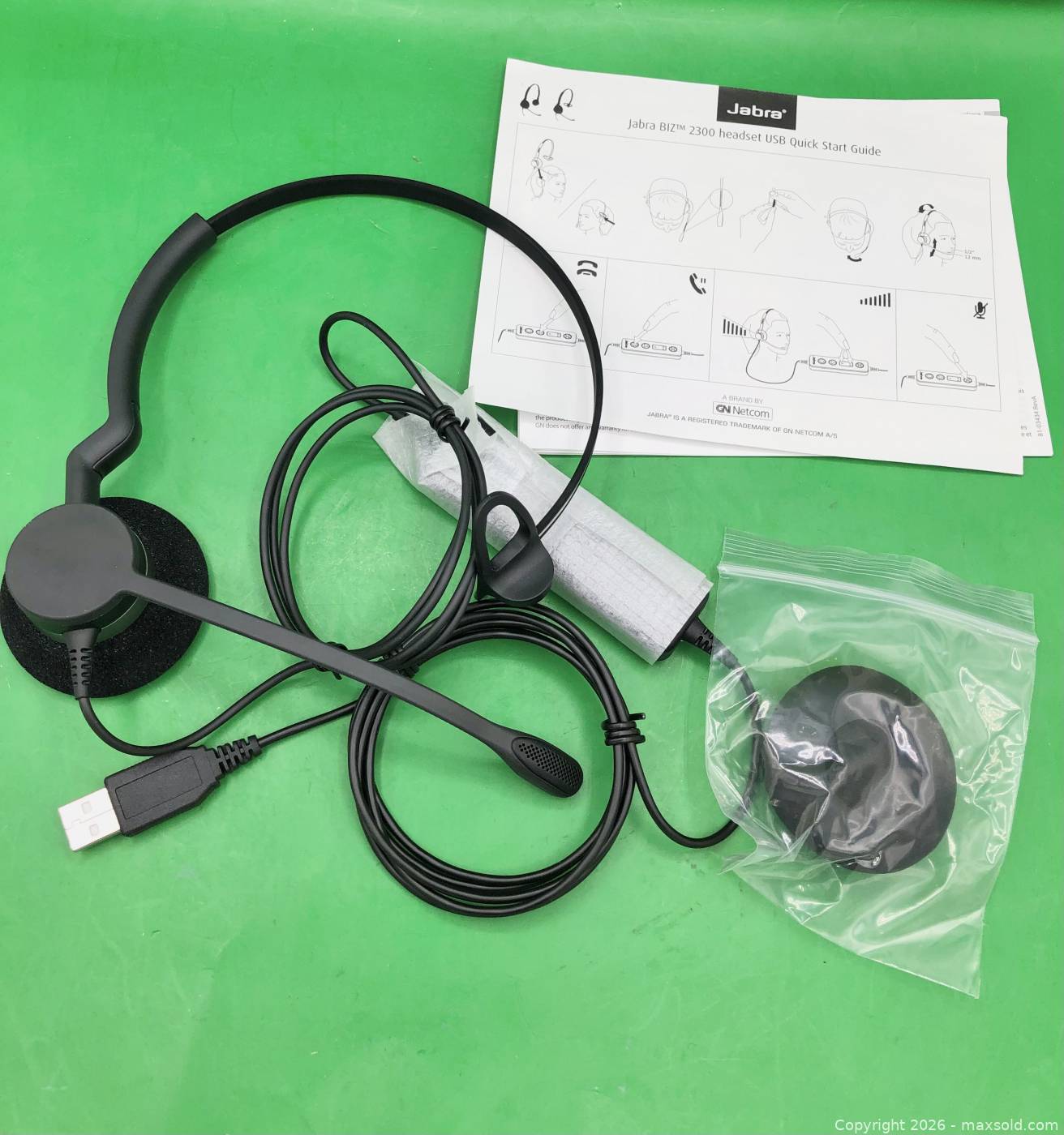 Jabra Biz 2300 USB Mono Headset | Maxsold