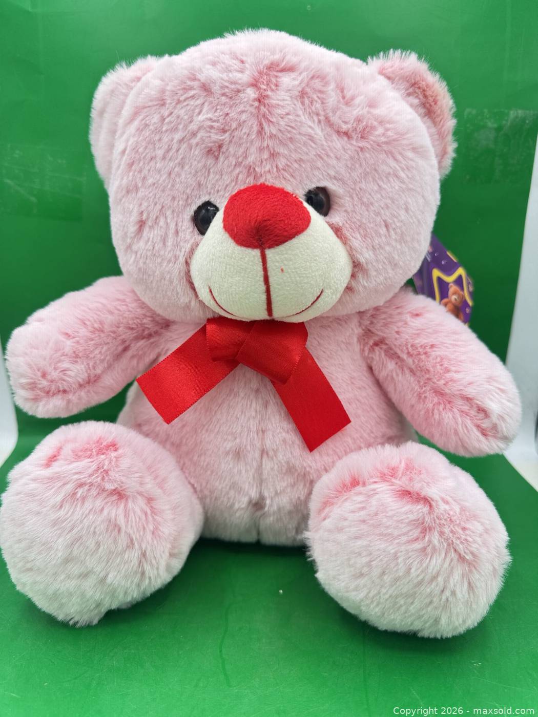 Toy Affair pink plush teddy bear | Maxsold