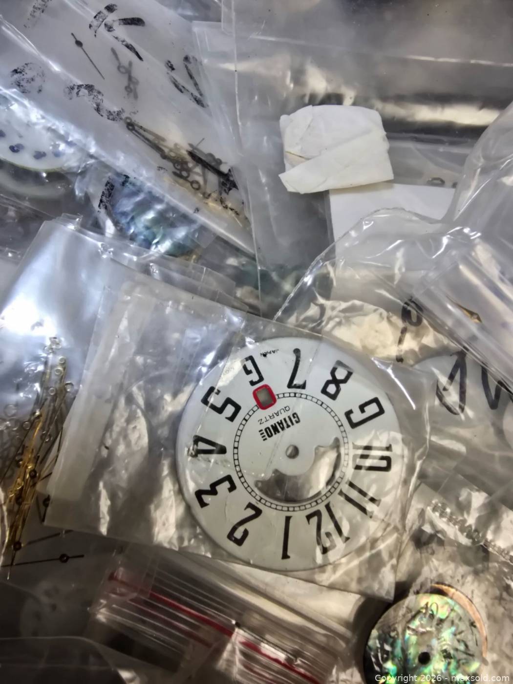 Gitano watch cases and dials bulk lot | Maxsold
