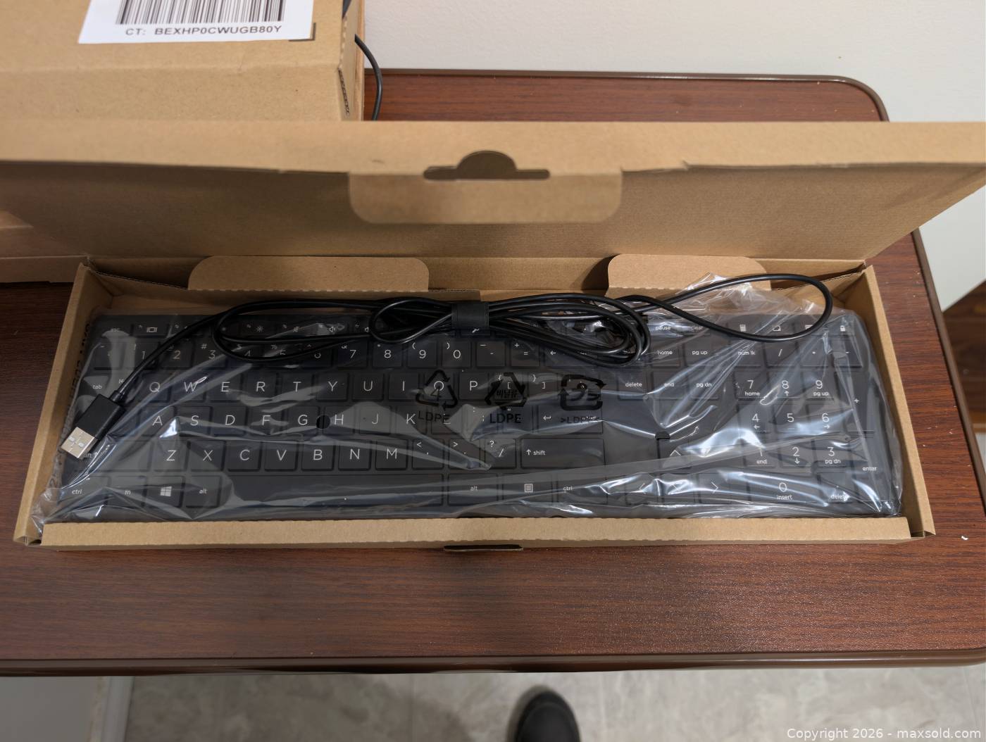 HP 803181-001 USB Slim Keyboards, 6 | Maxsold