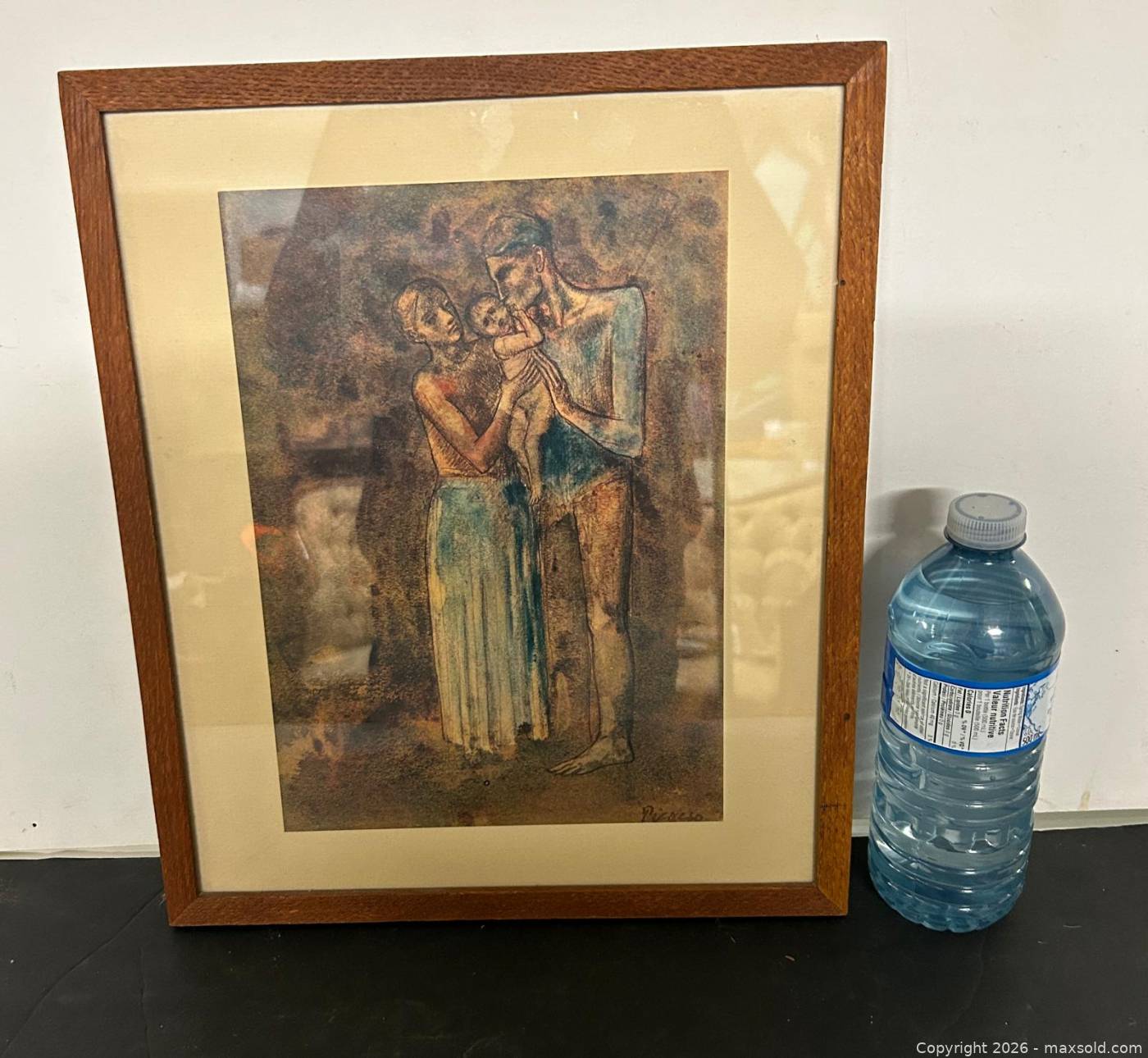 Framed Picasso print “La Famille” | Maxsold