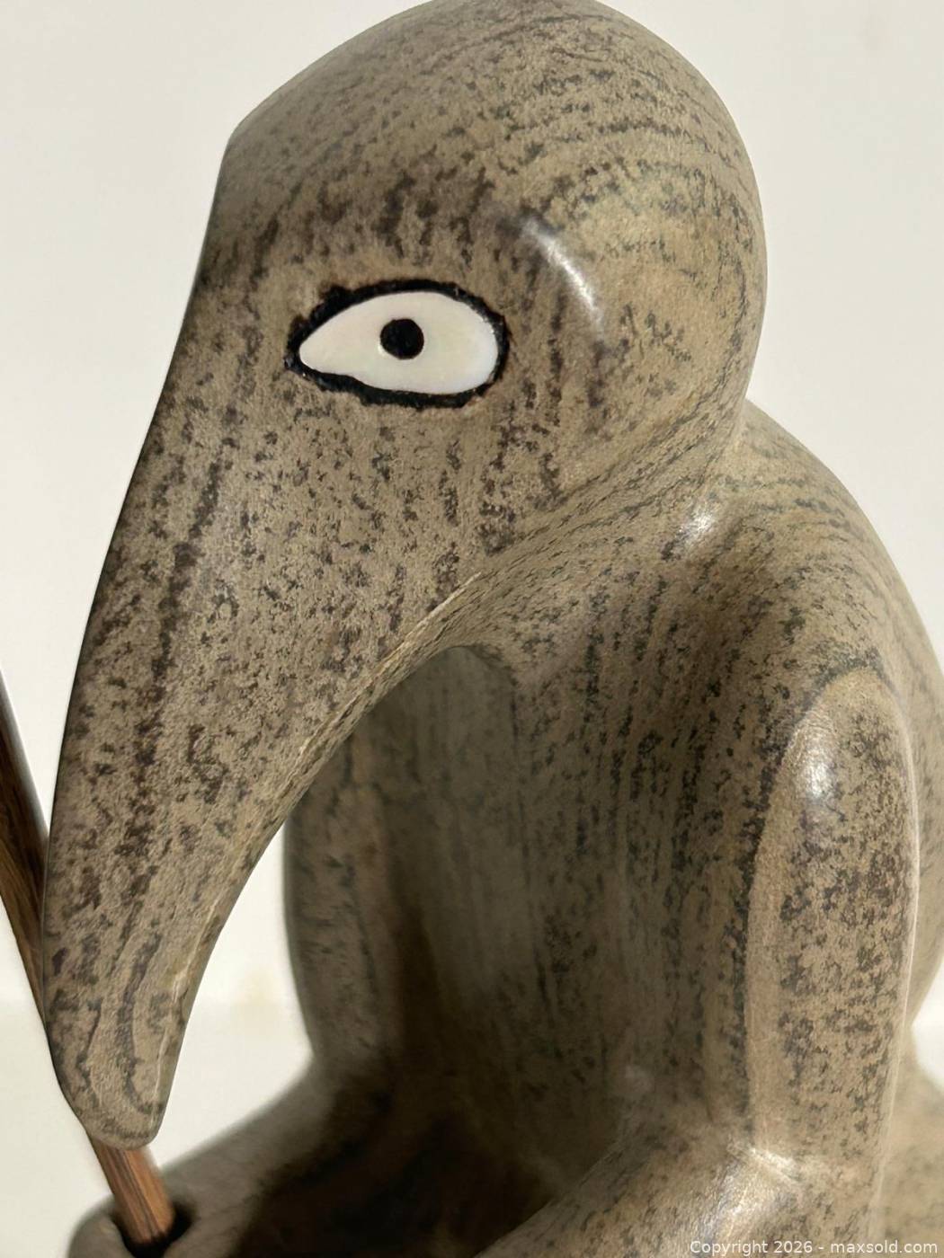 Signed Inuit stone carving | Maxsold