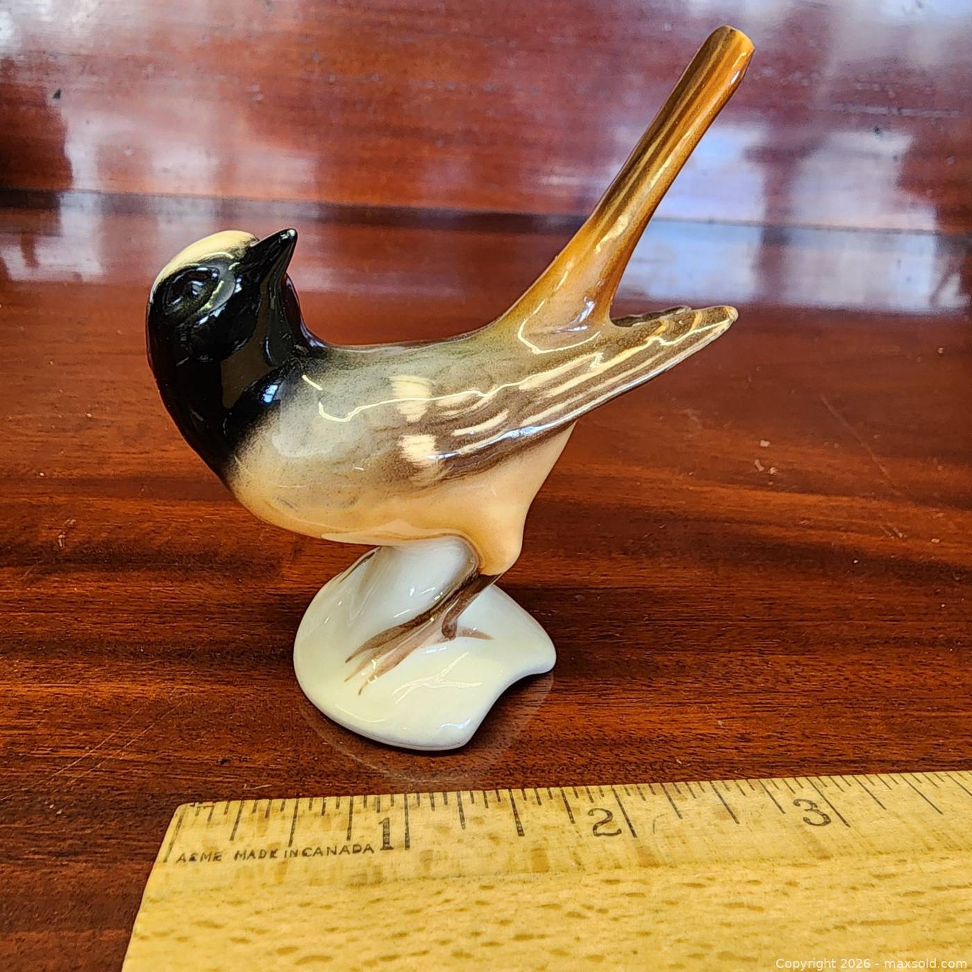Goebel West Germany Porcelain Redstart Bird Figurine 4 in | Maxsold
