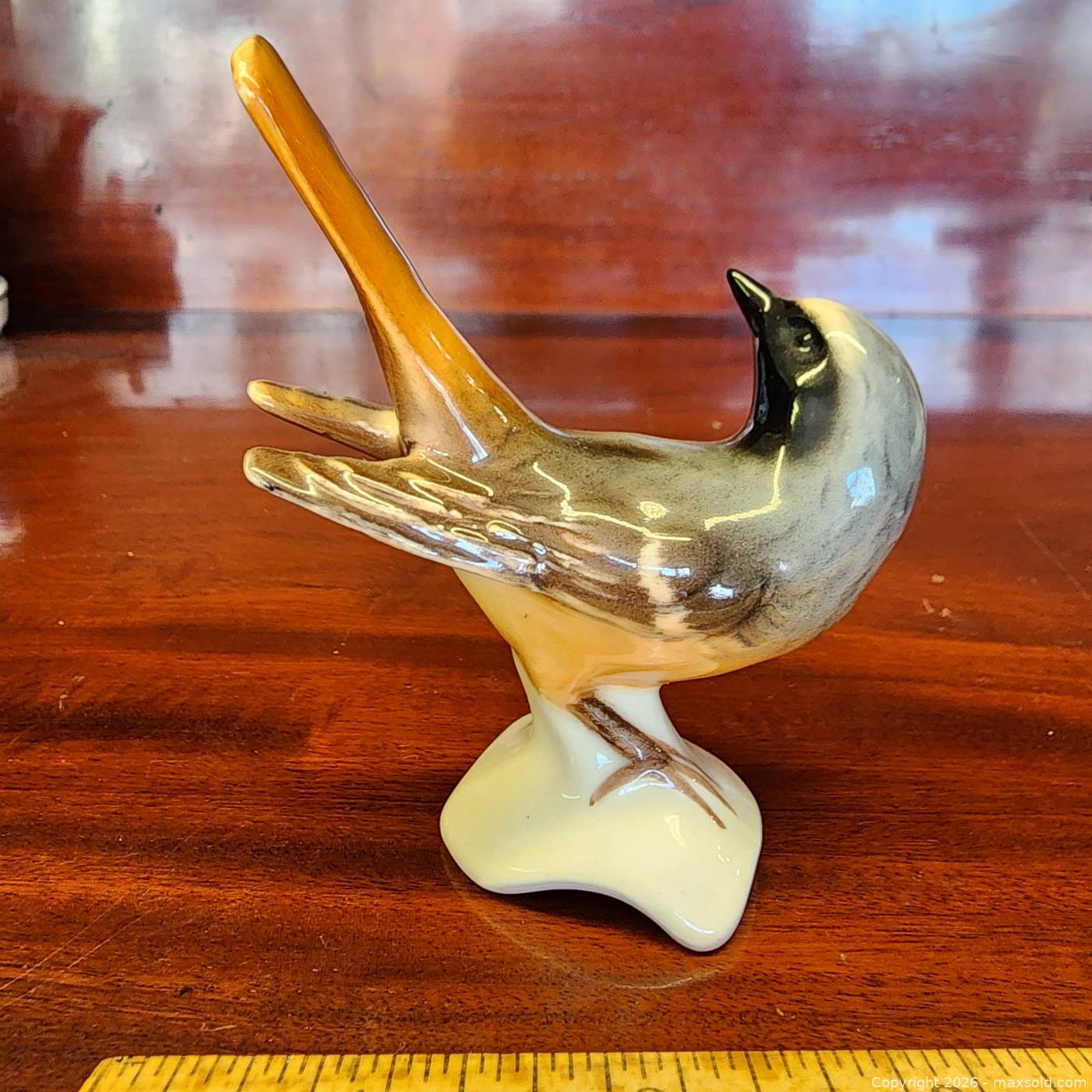 Goebel West Germany Porcelain Redstart Bird Figurine 4 in | Maxsold