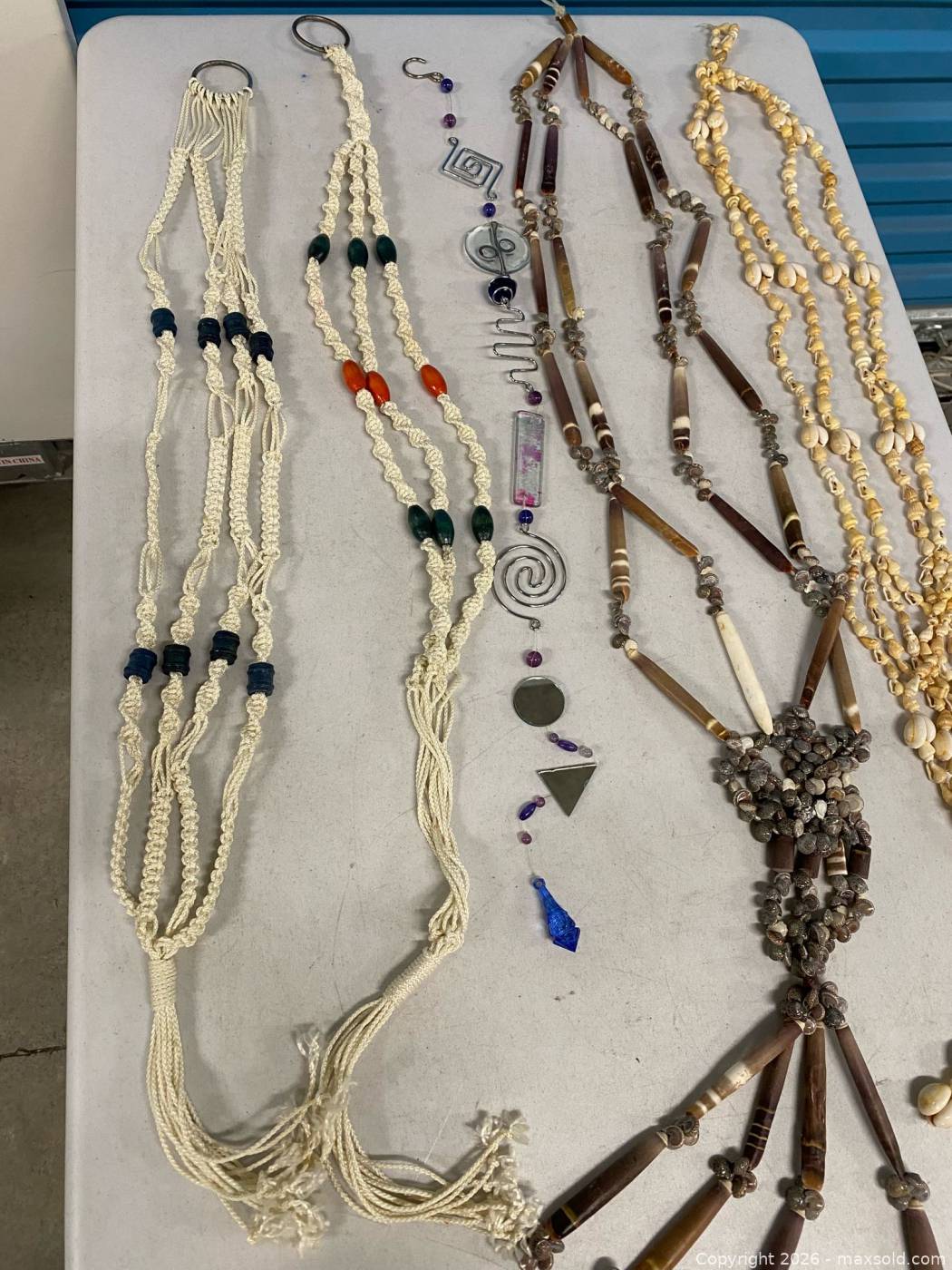 Handmade Boho Necklaces & Pendants Lot | Maxsold