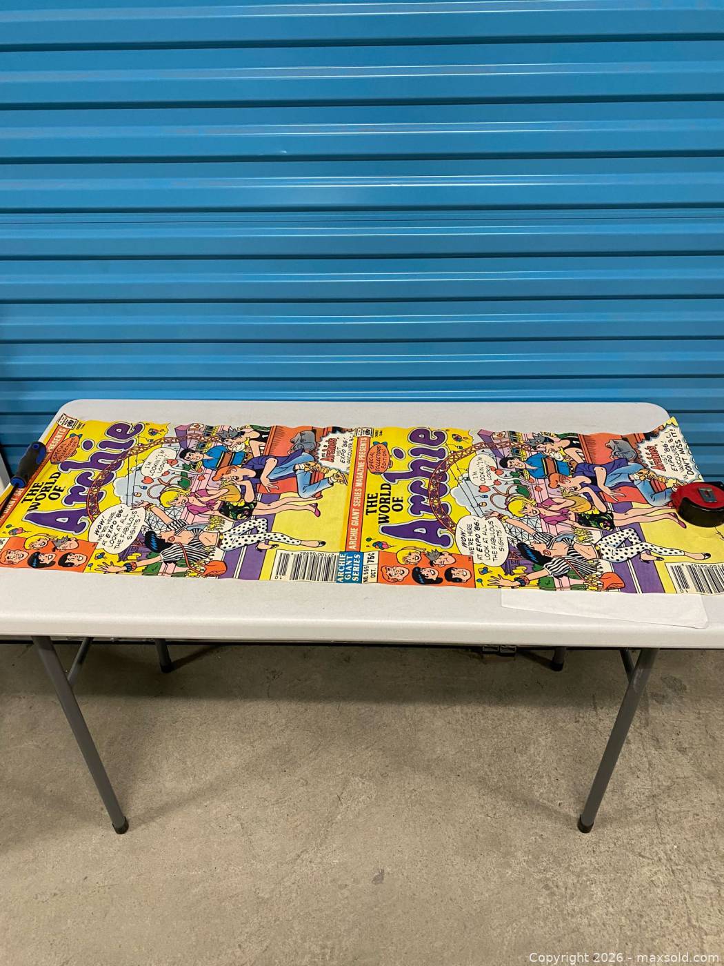 Vintage Archie Expo ’86 promotional poster | Maxsold