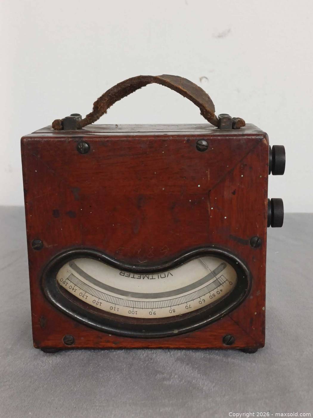 Antique Portable Voltmeter | Maxsold