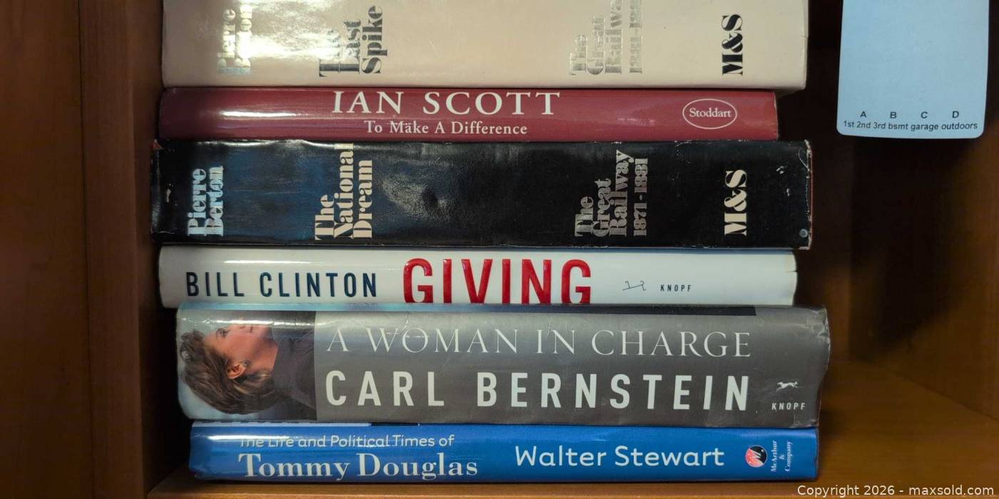19 biography and reference books | Maxsold