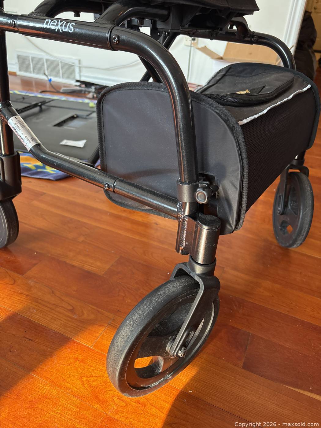 Nexus rollator walker with front bag | Maxsold