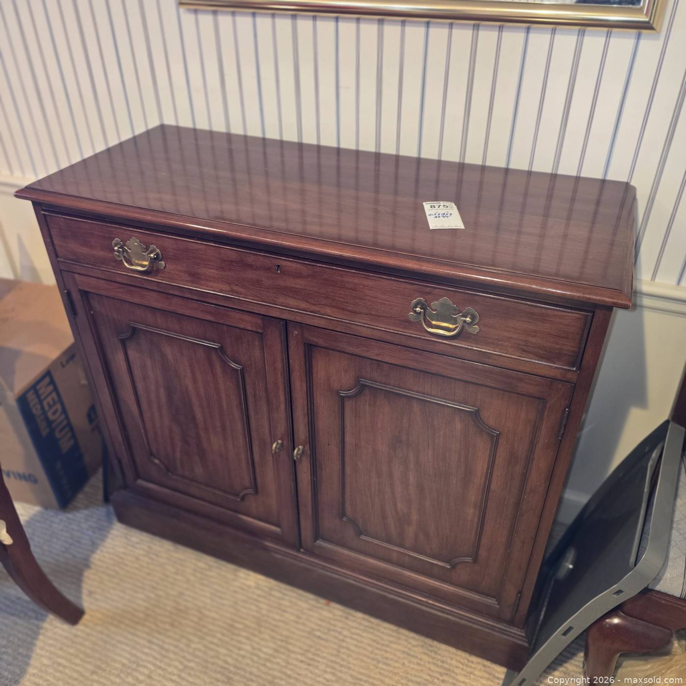Henkel Harris Wild Black Cherry Colonial Sideboard | Maxsold