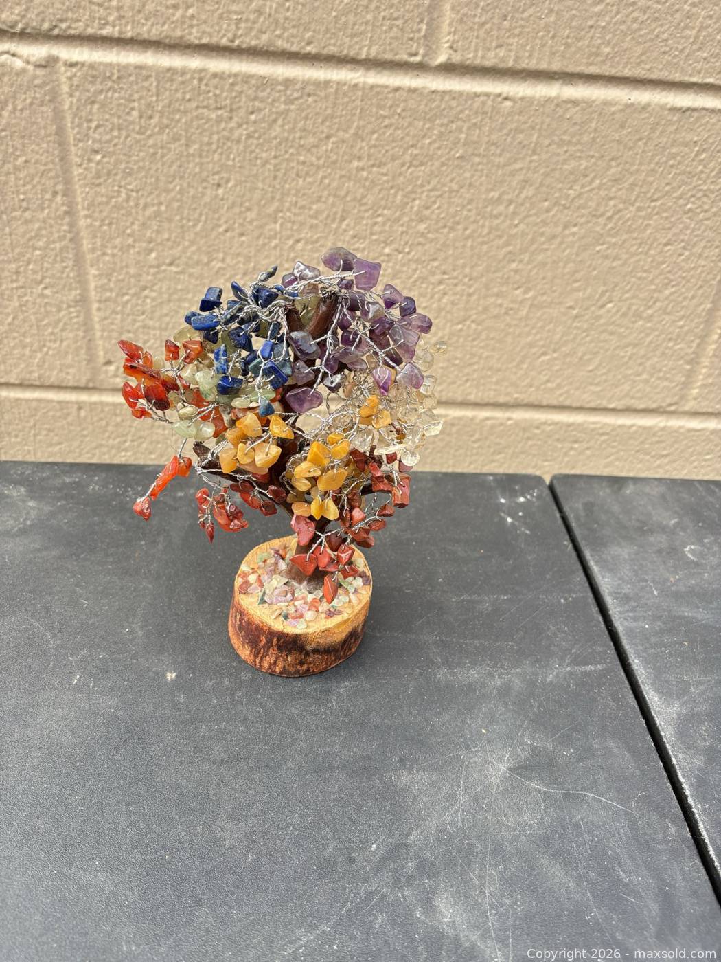 Gemstone Chip Bonsai Tree Décor | Maxsold