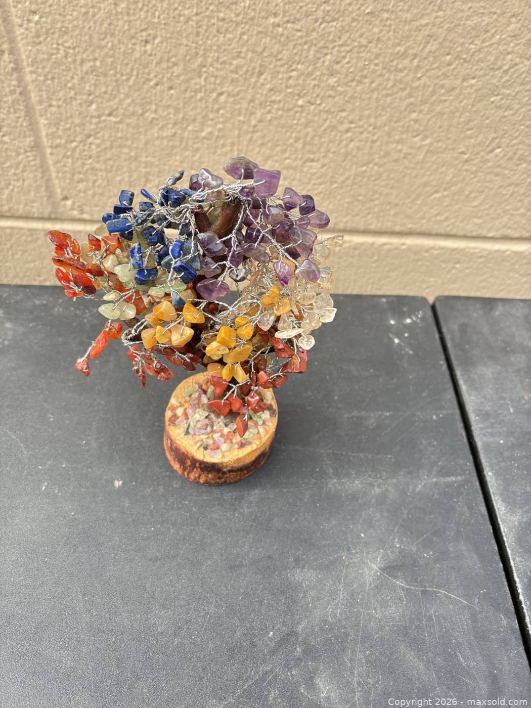 Gemstone Chip Bonsai Tree Décor | Maxsold