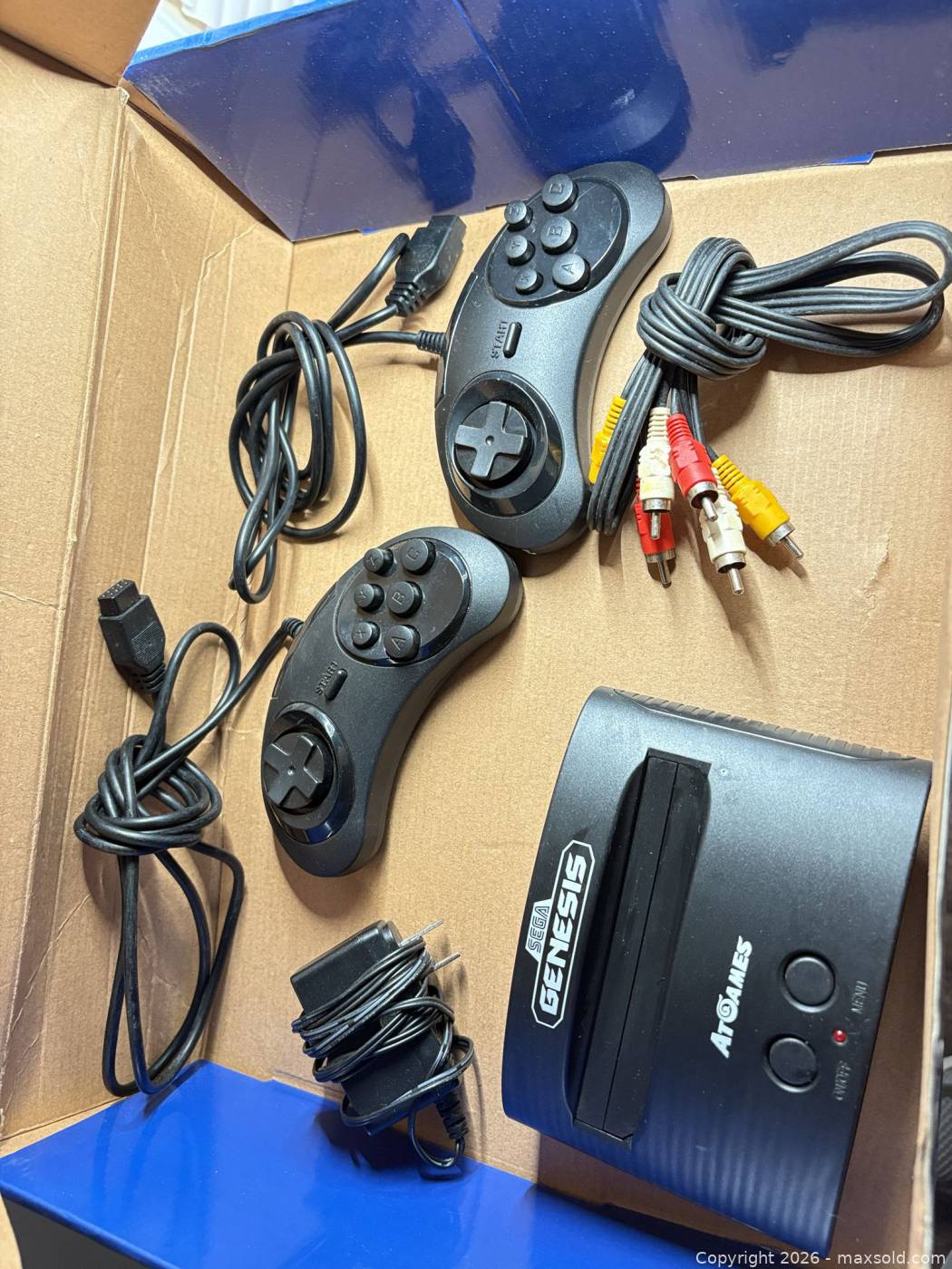 AtGames Sega Genesis Classic Game Console, 81 Built-In Games | Maxsold