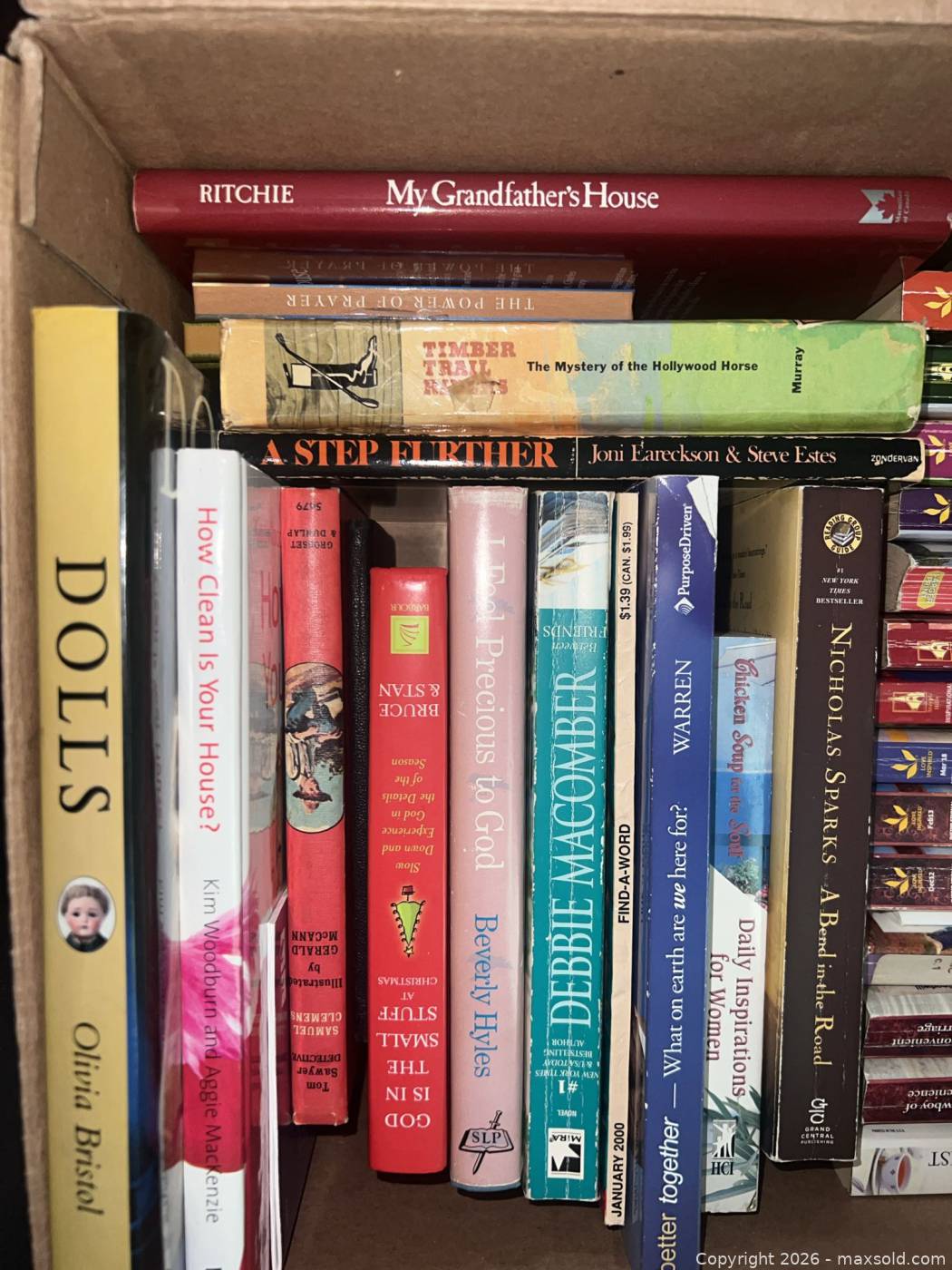 Approximately 25–30 Mixed Genre Books | Maxsold