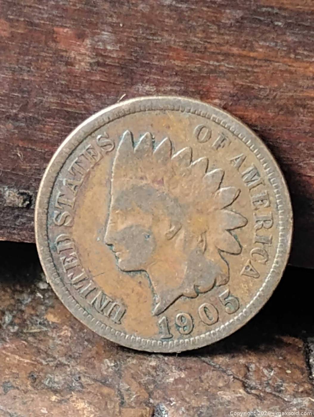 1905 Indian Head US Cent | Maxsold