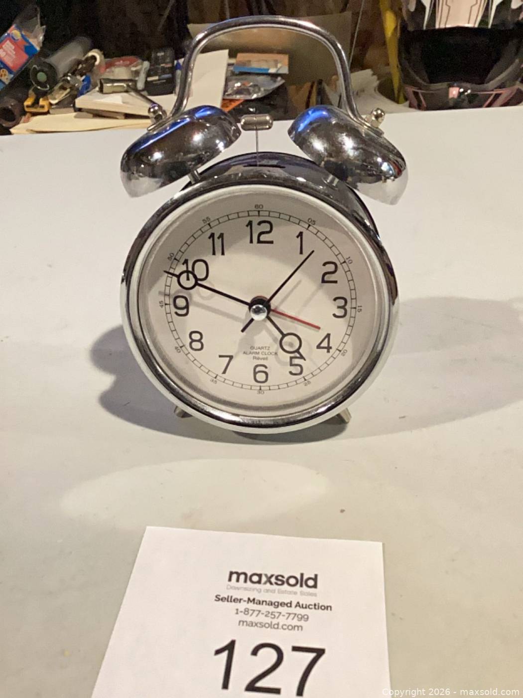 Twin Bell Quartz Alarm Clock | Maxsold