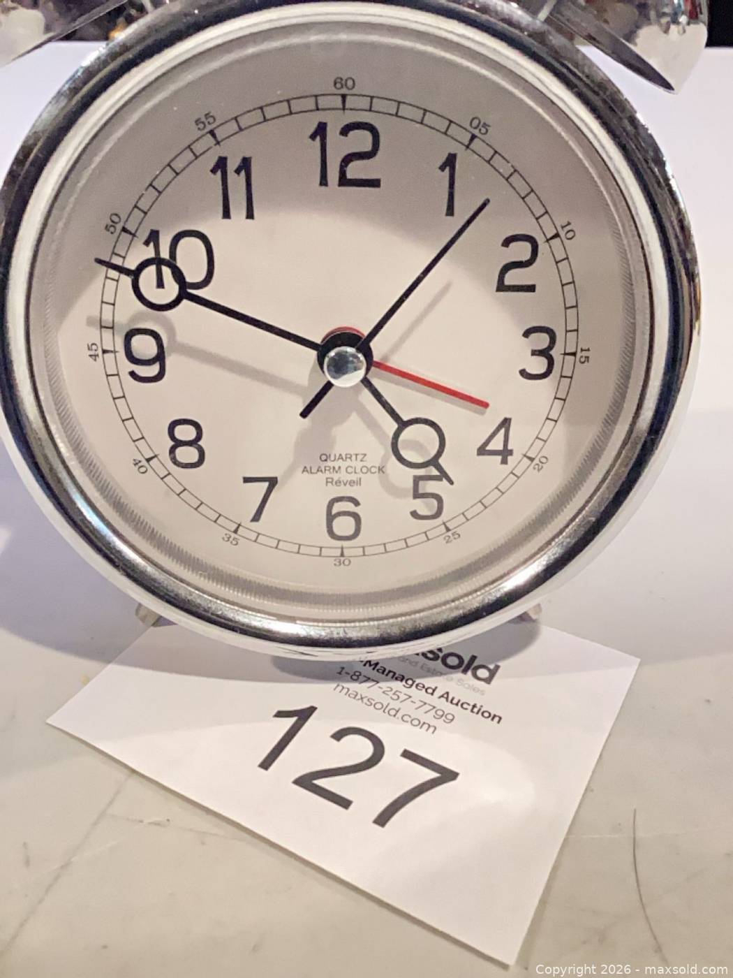 Twin Bell Quartz Alarm Clock | Maxsold
