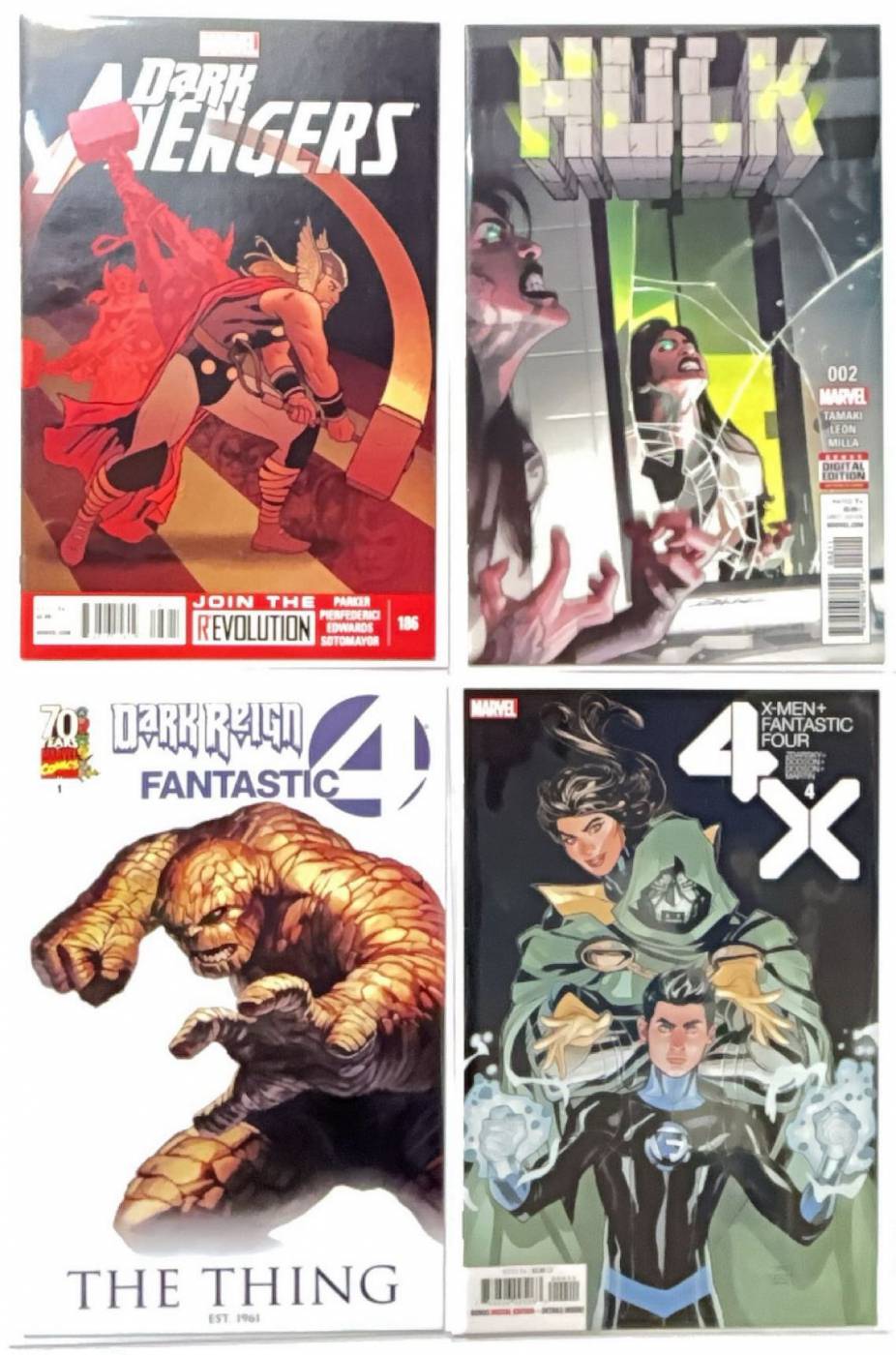 Marvel single-issue comics lot of 4 | Maxsold