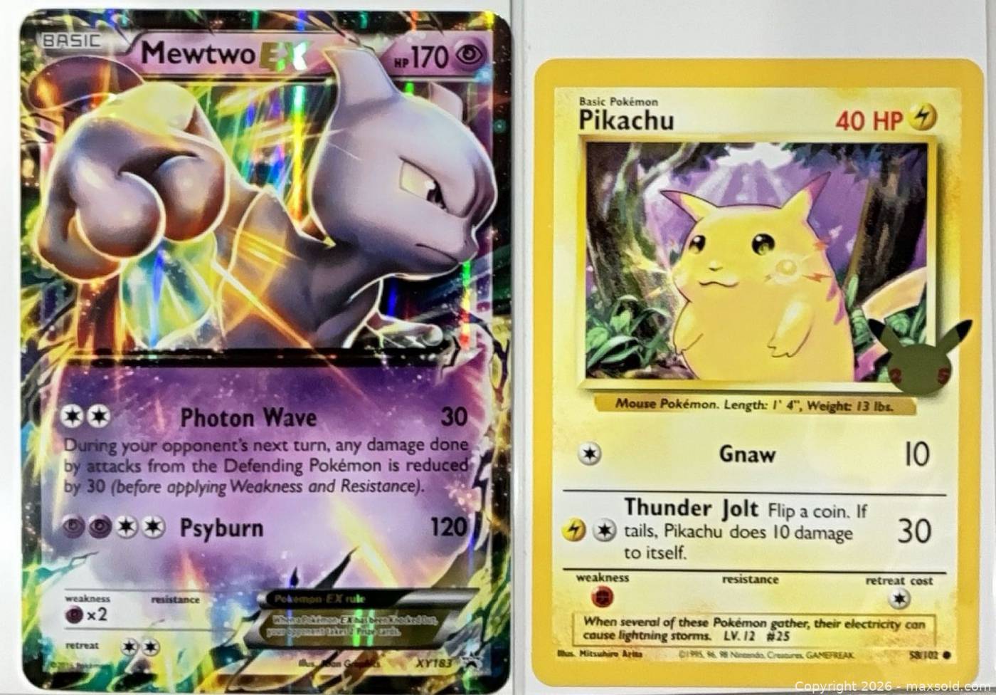 4 Oversized Pokémon Cards | Maxsold