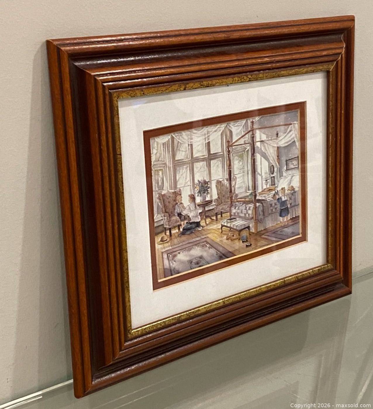 Trisha Romance framed print | Maxsold