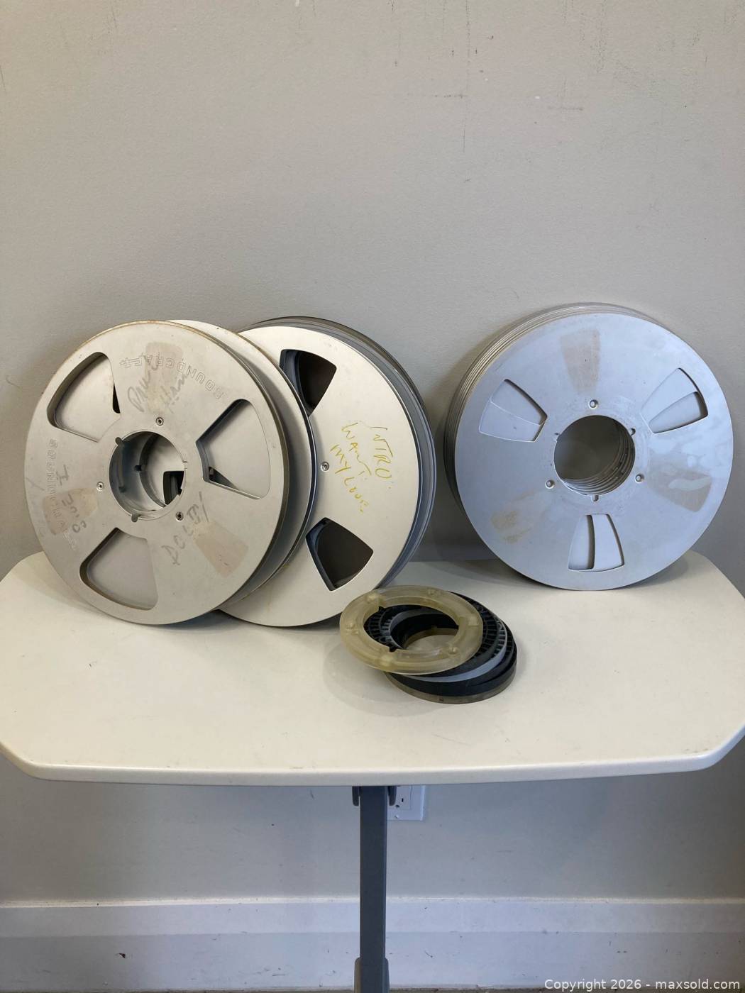 Empty 10.5" Audio Reels & Parts | Maxsold